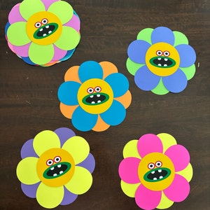 Trolls Flower Confetti . Trolls Party Decorations - Etsy