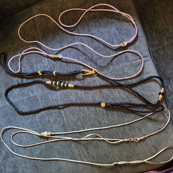 Show Leash, for Dog Lead, Laisse Exposition Chien, Showleine, Hand Made ...