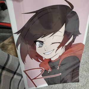 RWBY - Surprised Ruby Rose Print - Etsy