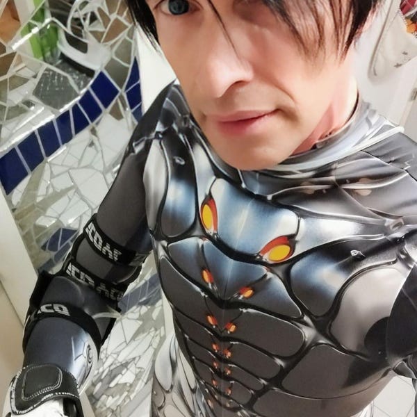 Mermaid Robot Costume Women, Droid Halloween Bodysuit Woman, Halloween ...