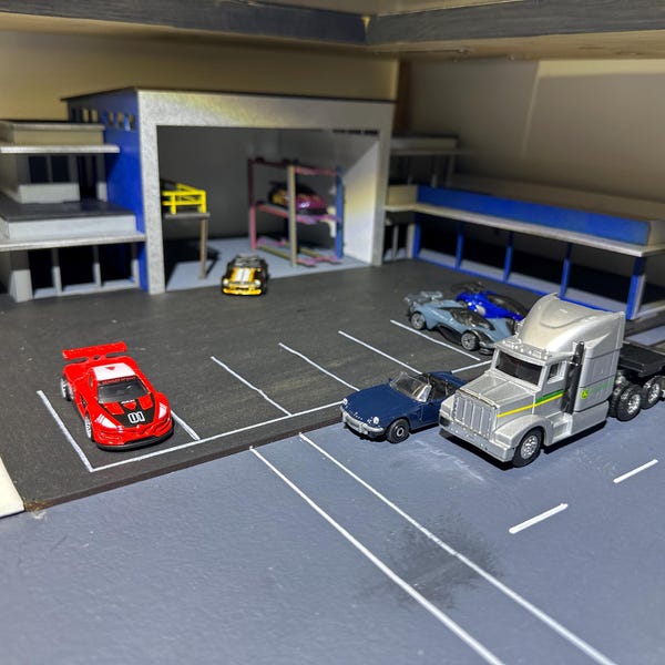 1/64 Scale Diorama Building - Etsy