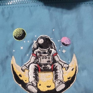 NASA Astronaut Machine Embroidery Design Space NASA Moon Embroidery ...