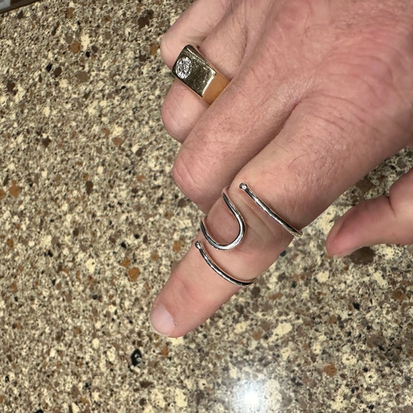 Adjustable Sterling Silver Splint Ring for PIP/DIP/IP Joint - Etsy