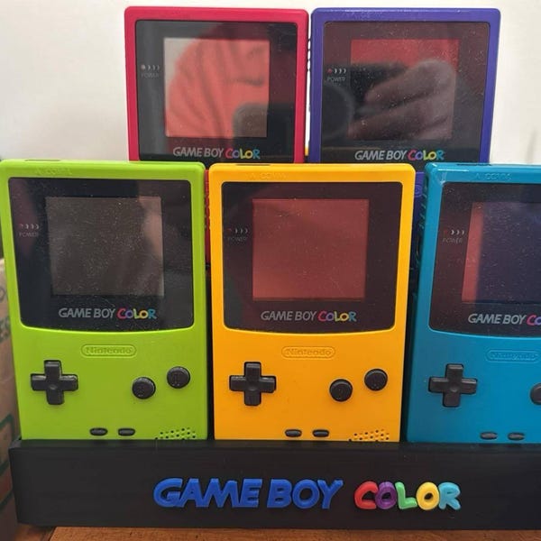 Gameboy Color Stand Display Game Holder - Etsy