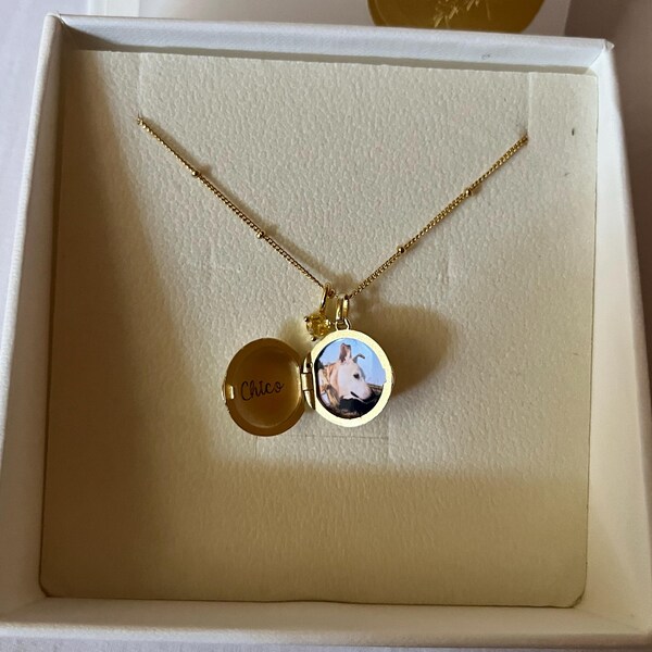 Fingerprint Locket Necklace • Custom Handwriting Jewelry • Custom ...