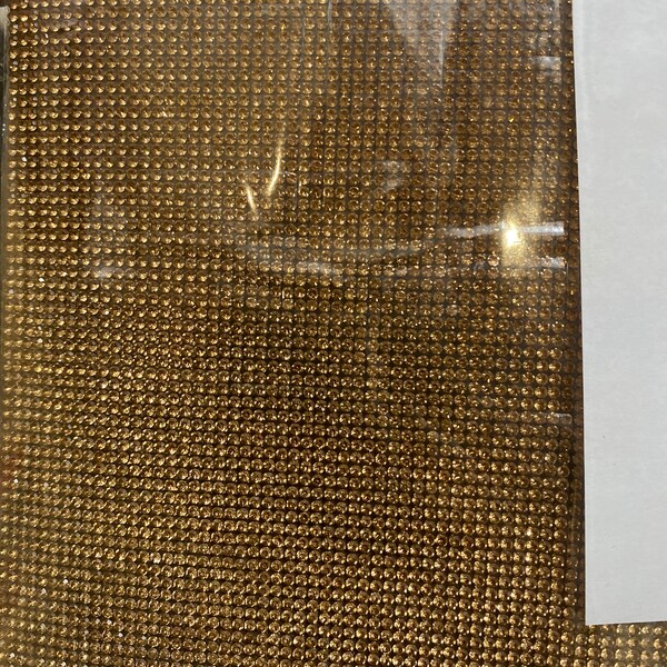 SS6 Hotfix Rhinestone Mesh / Glass Rhinestone Sheets Iron on Size SS6 ...