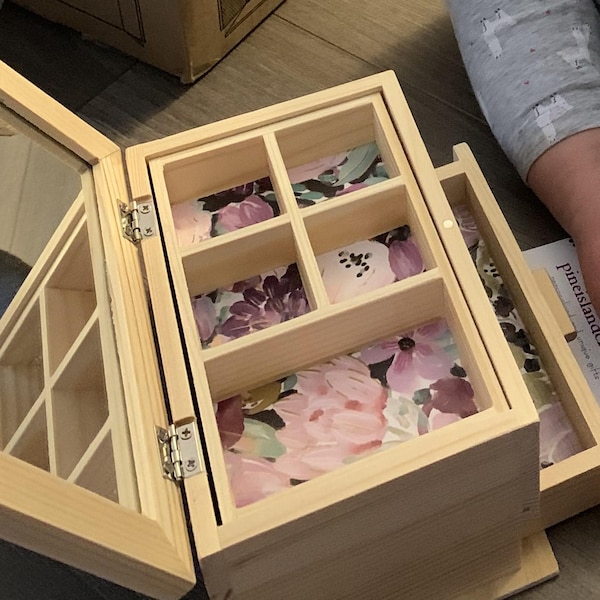 Girls Keepsake Box | Girls Personalized Gift | Girls Treasure Box ...