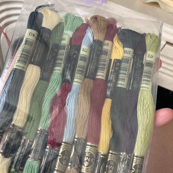 Diamond Painting Replacement Drills Dmc/artdot Colors 3801-3866 - Round ...