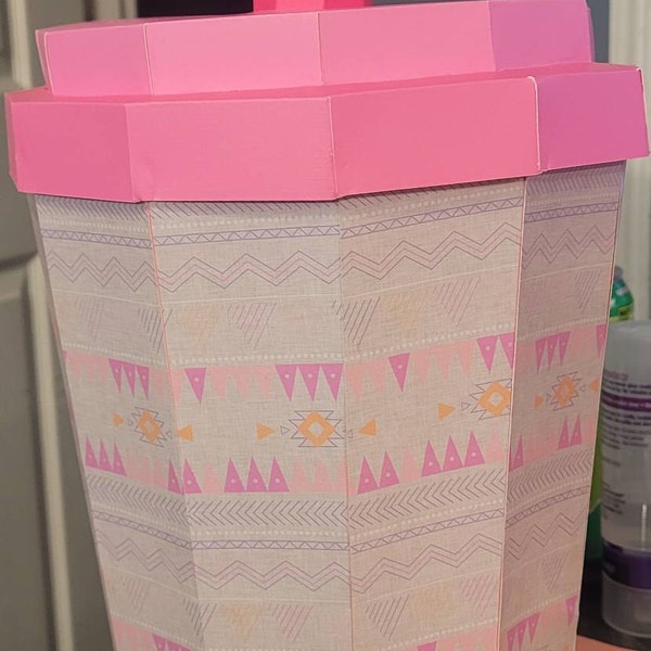 Big Iced Coffee Cold Drink Boba Bubble Tea Gift Box Digital Download ...