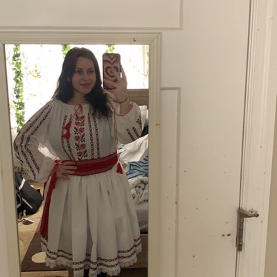 Romanian Traditional Costume/romania Suit/romanian Dance Costume ...