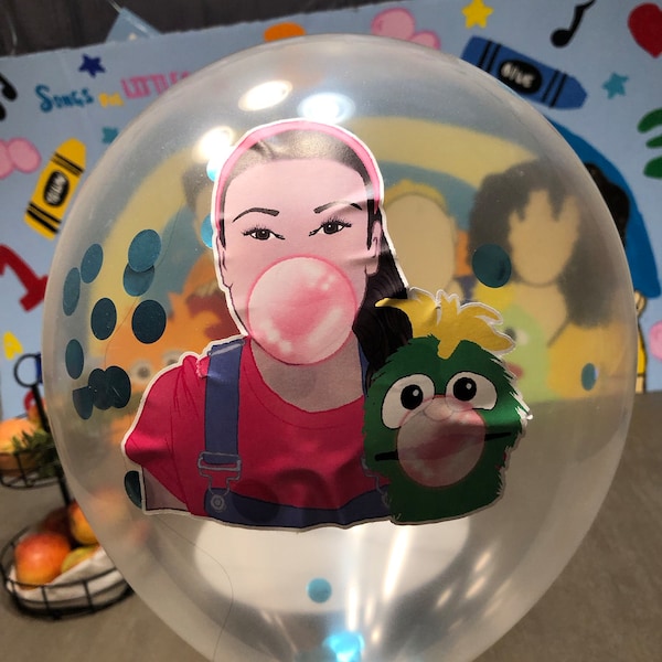 Ms Rachel Inspired Balloon Stickers - Etsy