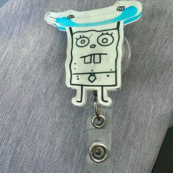 Doodle Bob Purewick - Nurse Badge Reel, RN, MD, Medical, Healthcare ...