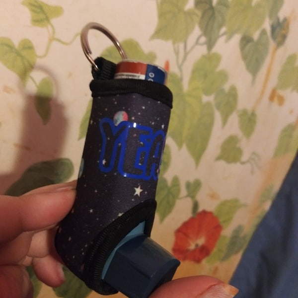 On the Go Keychain Inhaler Holder *KIDSBACKPACK*KEYS*EMERGENCYKIT ...