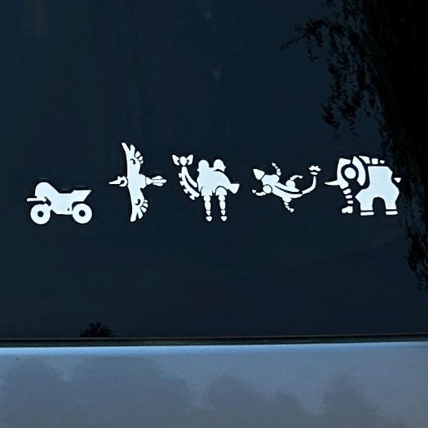 Zelda Breath of the Wild - Divine Beasts Decal Sticker - Etsy
