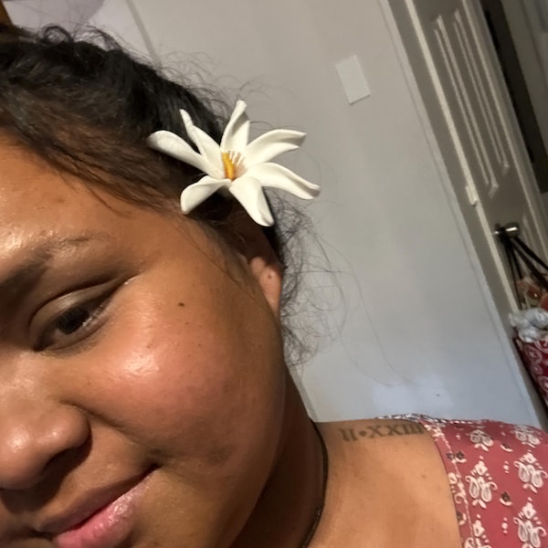 3" Tiare Foam Flower, Ear Flower, Tahitian Gardenia, Pinwheel Tiare ...