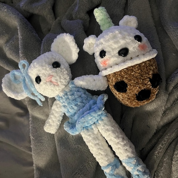 Brie Mouse + Mermaid Tail Mod CROCHET PATTERN (fable Collection) - Etsy