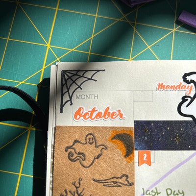 Full Box Clipboard Style Bujo Planner Stickers: Lined Checklist Blank ...