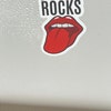 I LICK ROCKS Sticker | Funny Rock Stickers | Agate Dad - Etsy