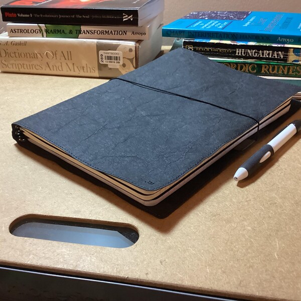 Handmade Travel Notebook Cover, in Ecological Washable Paper, All Sizes ...