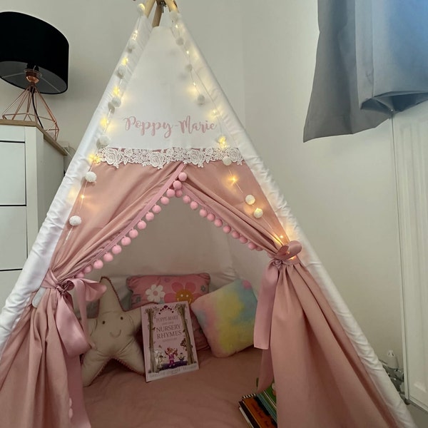 Teepee Tent for Kids, Teepee, Kids Teepee, Teepee Tent, Play Tent, Tee ...