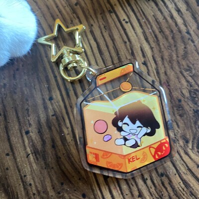 OMORI Charm OMORI Keychain Milk Set Sunny Charm Aubrey Charm Kel Charm ...