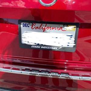 LARUSSO AUTO GROUP Cobra Kai Plastic License Plate Frame | Etsy