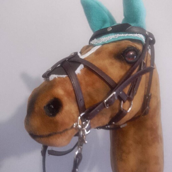 Realistic Hobby Horse, White and Brown Realistic Hobby Horse, Hobby ...