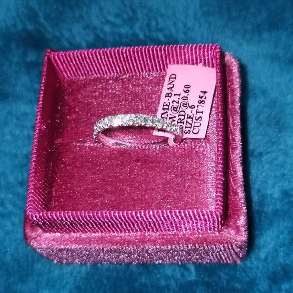 Classic Diamond Band | Natural Mined or Lab Diamonds in Solid 14k Gold ...