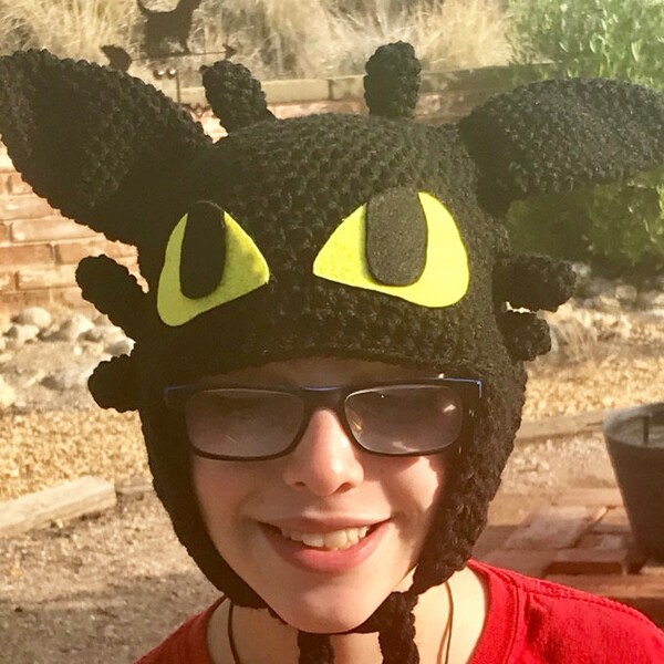 How to Train Your Dragon Toothless Hat, Children's Hat, Adult Hat ...