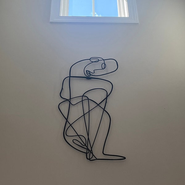 Woman Artful Line Art Print Set of 6, Minimalist One Line Home Decor ...