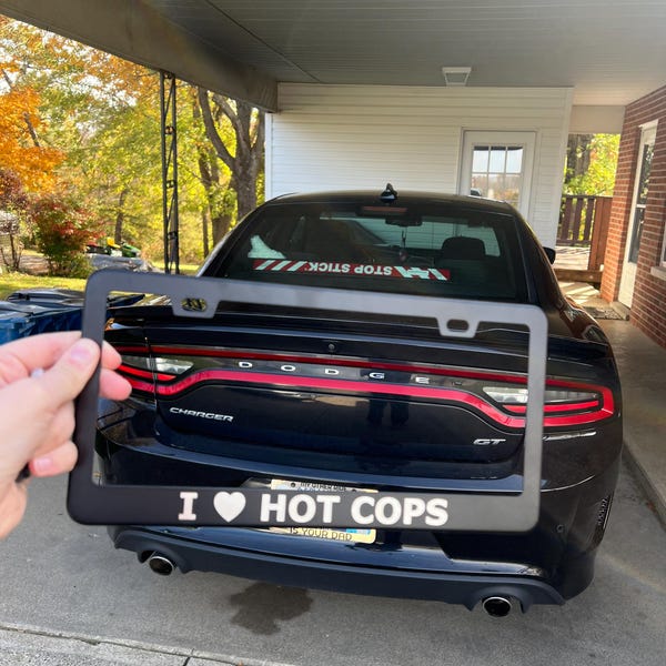 Personalize License Plate Frame Laser Engraved on High Quality ...
