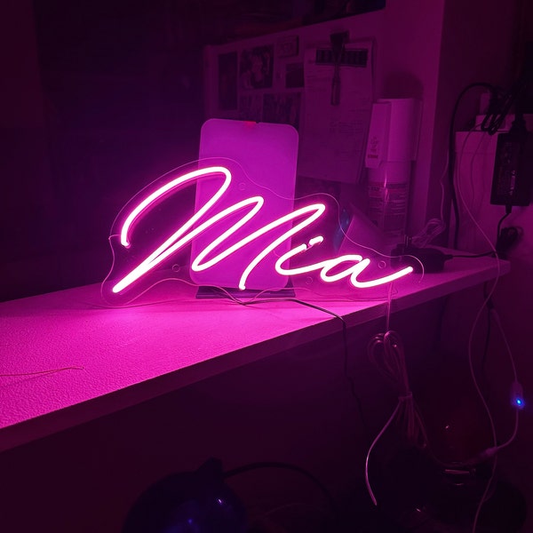 Custom Name Neon Sign for Kids, Kid Room Decorations, Home Decor Wall ...