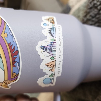 Beauty and the Beast Sticker, Disneyland Sticker, Belle and the Beast ...