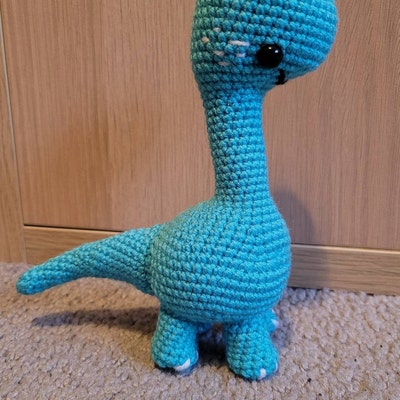 PATTERN: Bruno the Brontosaurus Crochet Brontosaurus Pattern Amigurumi ...