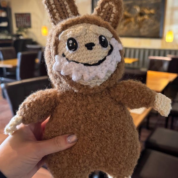 Pattern Labubu Clothes for Halloween Christmas ,PDF Crochet Labubu ...