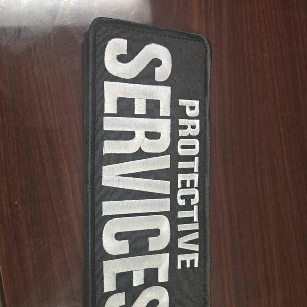 Animal Control Officer Embroidery Patches 4x10 and 2x5 Hook on Back ...