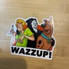 Scary Movie Sticker Funny Horror Stickers Wazzup Collectible - Etsy