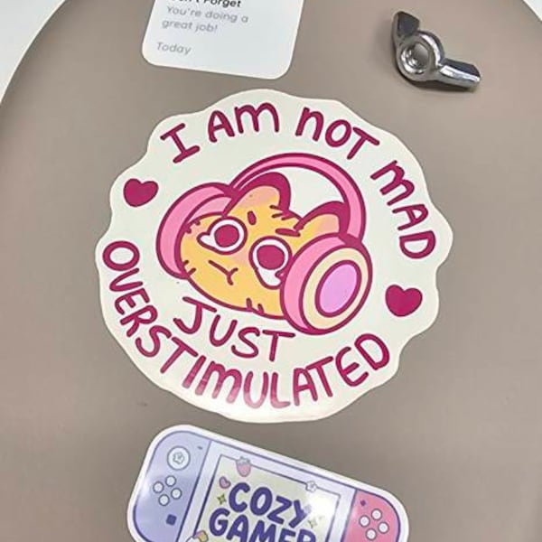 Give Me a Sec Going Non Verbal Sticker - Etsy