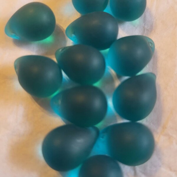 5mm Round Sea Glass Beads Jewelry Making Supply Recycled Glass Bead ...