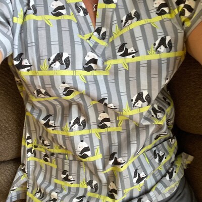 Scrub Tops Vintage Move It Football Head Hey Arnold Helga Gerald ...