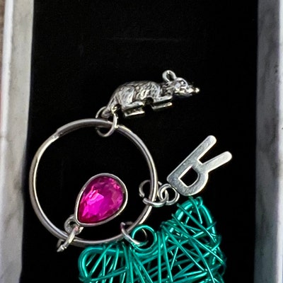 Rat Keyring, Rat Keychain, Rat Lover Gifts, Rat Owner Gifts ...