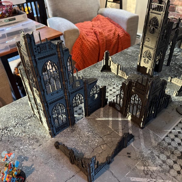 Industrial Ruins Set 2: Mars Factory Wargaming Terrain Series Patrol ...