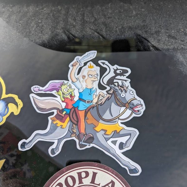 Luci Disenchantment Vinyl Decal, Luci Sticker, Laptop Sticker, Car ...