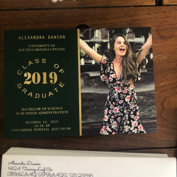 College Graduation Invitations, College Graduation Announcement ...