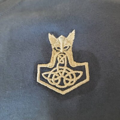 Thor's Hammer Machine Embroidery Design File - Etsy