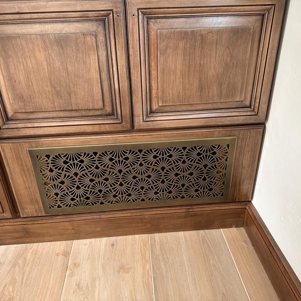 Art Deco Metal Vent Cover - Available for Customization - Etsy