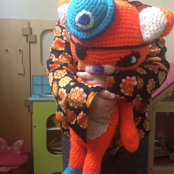 Octonauts Kwazii - Kwazii Pattern, Amigurumi Kwazii, Crochet Kwazii ...