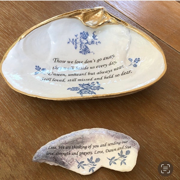Condolence Shell - Etsy