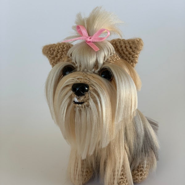 Pattern Crochet Dog - Yorkshire Terrier Amigurumi PDF Yorkie - Etsy