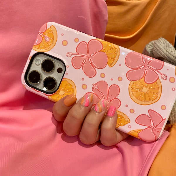 Blue Preppy Shell Coastal Case - Etsy